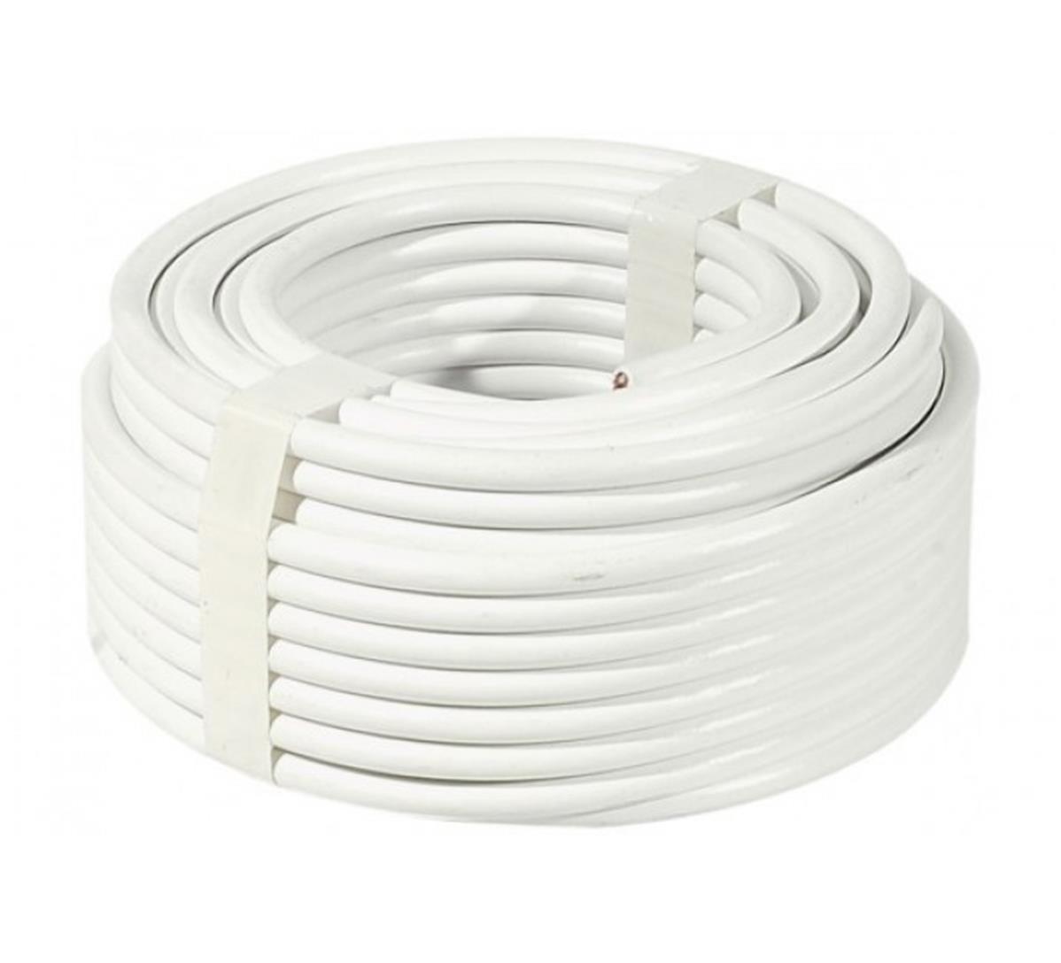 CABLE COAXIAL SATELLITE 17 VATC BLANC - BOBINE DE 100M CABLE COAXIAL SATELLITE 17 VATC BLANC - BOBINE DE 100M